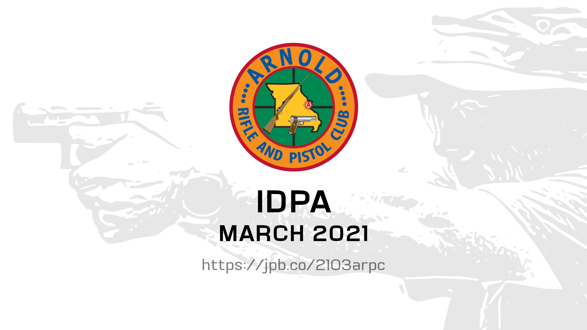 IDPA at ARPC – March 13, 2021 - Jason P Brown